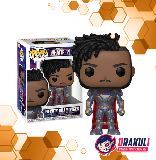 Toys Funko Pop! Marvel Studios What If…? – Infinity Killmonger – Drakuli