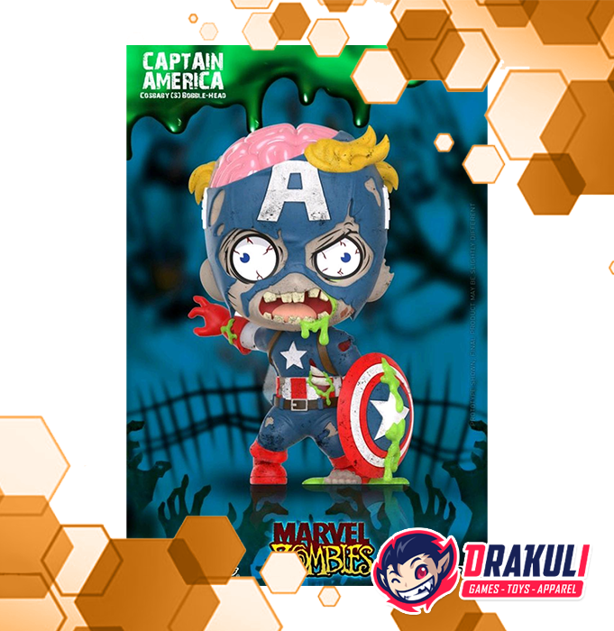Cosbaby 818 Marvel Zombies – Zombie Captain Amerika – Drakuli