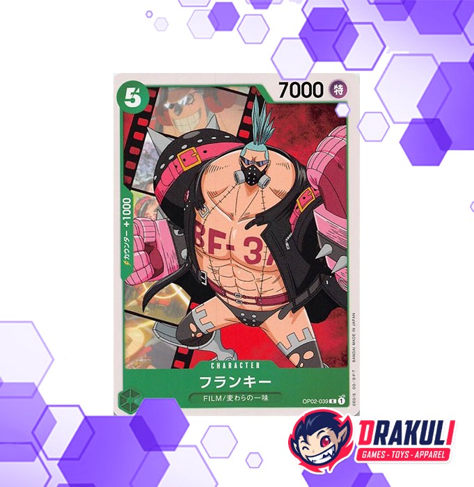 One Piece Card Game – Franky OP02-039 C – Drakuli