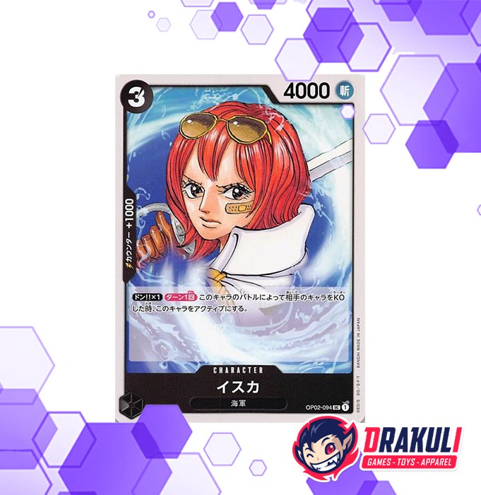 One Piece Card Game – Isuka OP02-094 UC – Drakuli