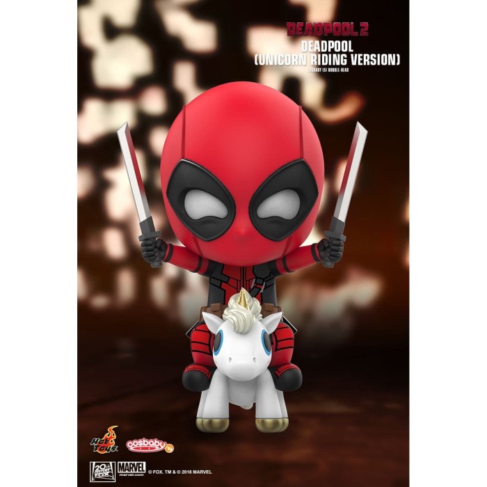 Cosbaby Deadpool 2 – Deadpool Unicorn Riding Version. – Drakuli