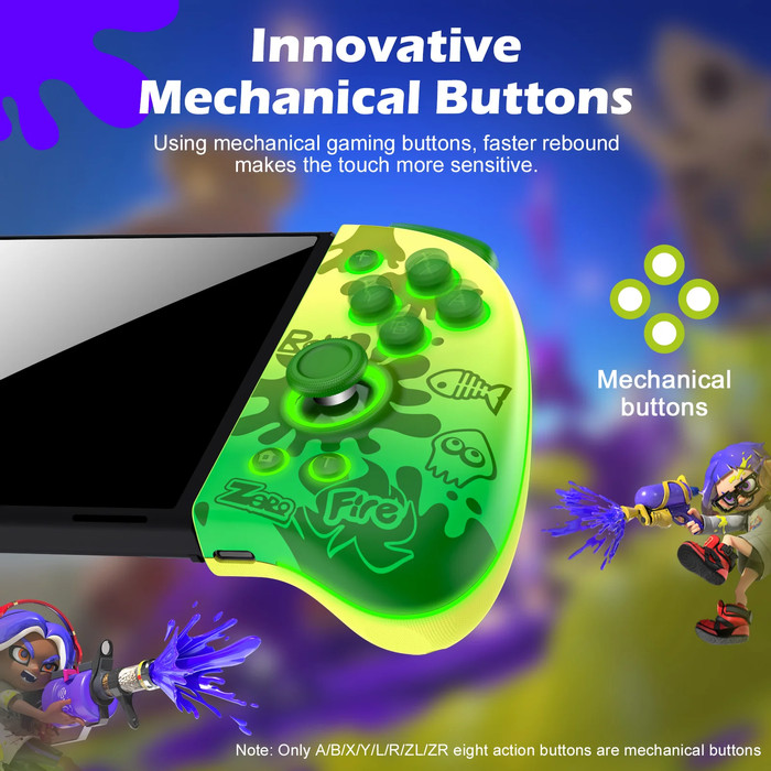 Switch Iine Elite Plus Joypad / Neptune Mechanical – Splatoon 3 Ed ...