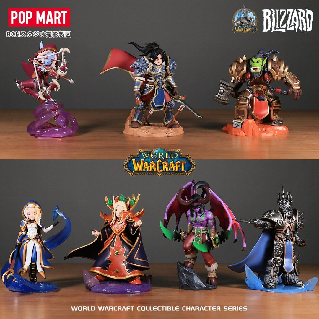 Toys Pop Mart World Of Warcraft Classic Character Series (Assorted ...