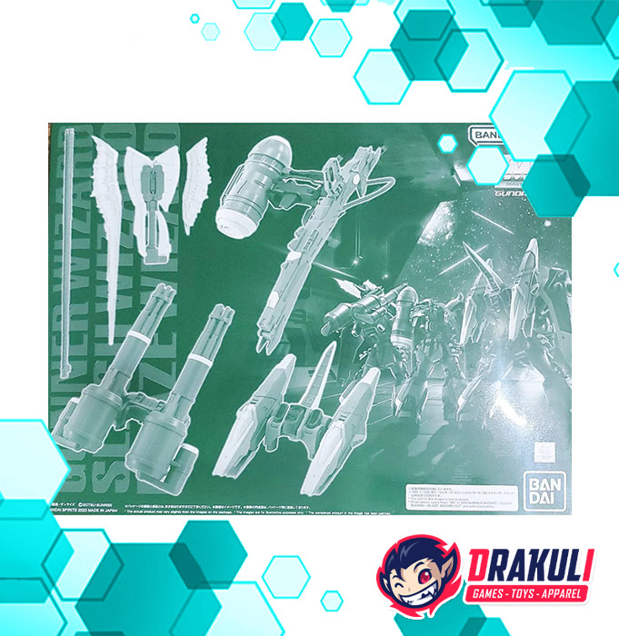 BANDAI Plamo MG Gunner Wizard / Slash Wizard / Blaze Wizard Set – Drakuli