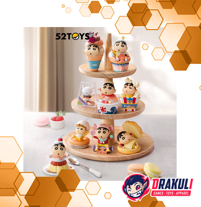 Toys 52TOYS Crayon Shinchan / Shin-chan Dessert Time Blind Box – Drakuli