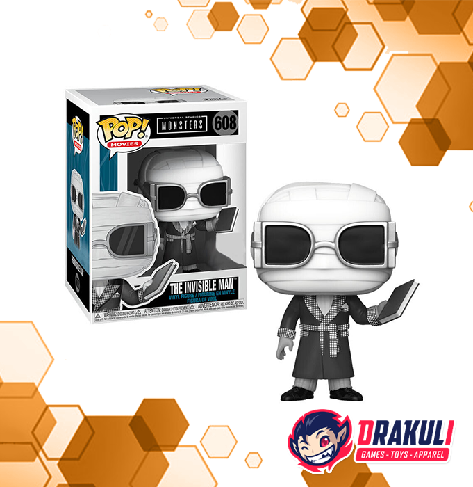Toys Funko Pop Universal Monsters Invisible Man – STANDARD – Drakuli