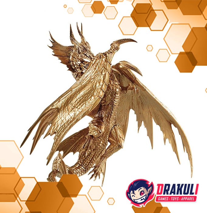 Prize B Ichiban Kuji MH Rise Sunbreak – Malzeno Figure (Gold) – Drakuli