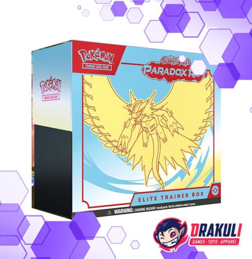 TCG Pokemon SV4 Paradox Rift Elite Trainer Box / ETB – Roaring Moon ...