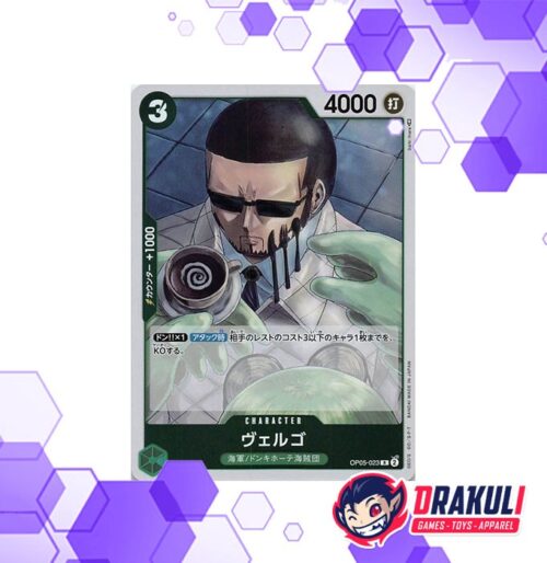 One Piece Card Game – Vergo OP05-023 R – Drakuli