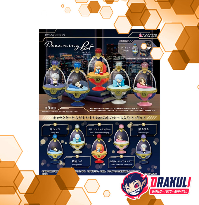 Toys Re-Ment Evangelion Dreaming Pot (Set of 5) – Drakuli