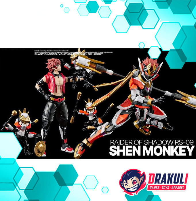 MS General Model Kit 1/10 Raider of Shadow Shen Hou RS-09 – Drakuli